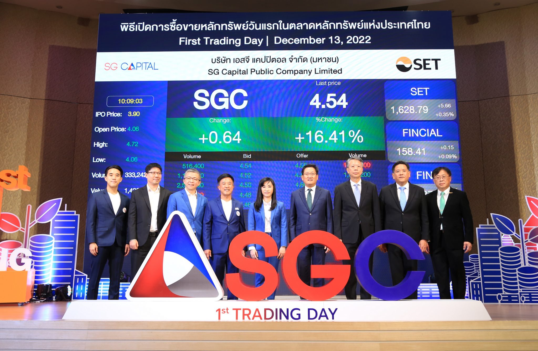 SGC ปิดเช้าพุ่ง 21.54% เหนือจอง โบรกฯมองจุดเด่นหนุนโอกาสโตอีกมาก : อินโฟเควสท์