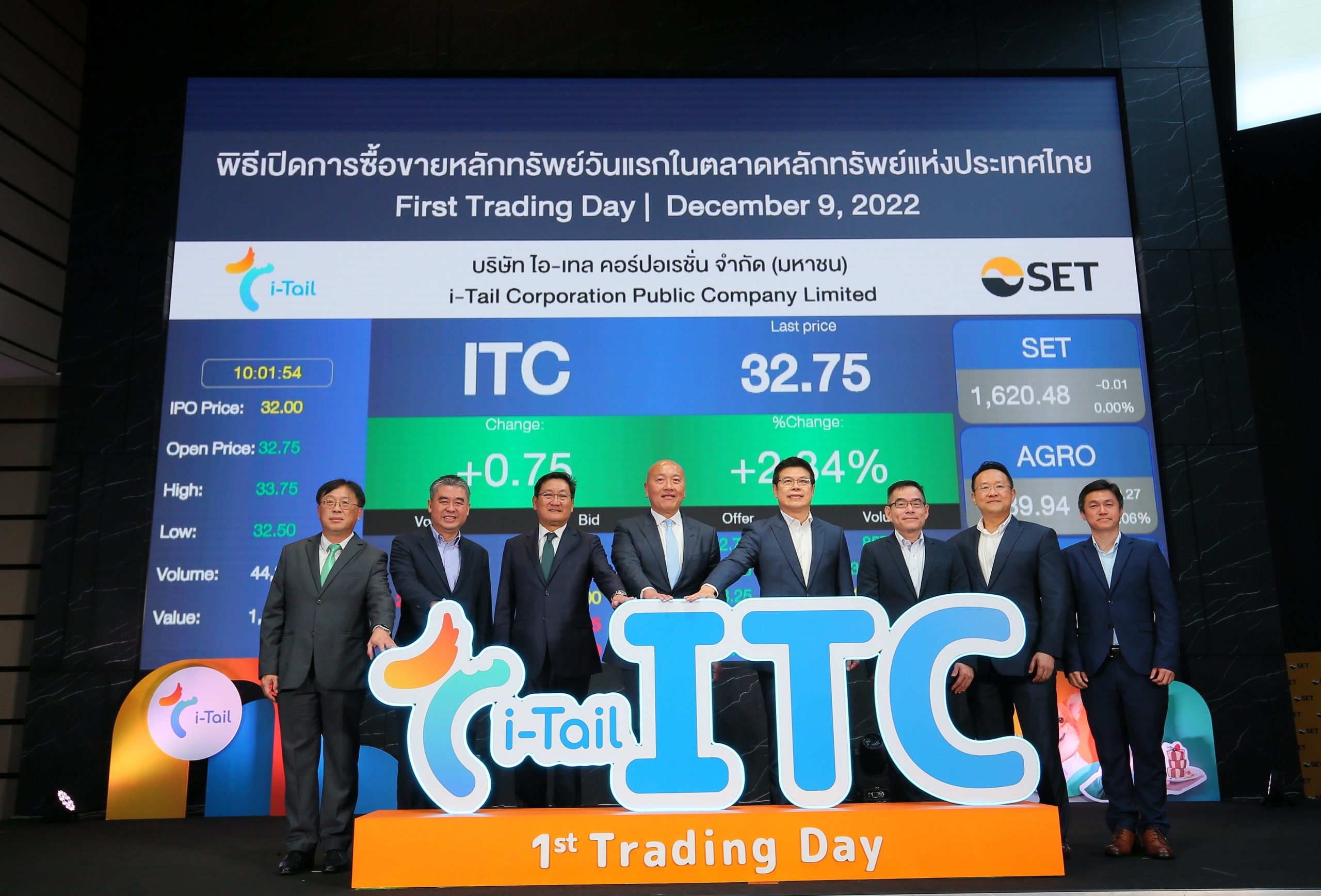 ITC ปิดภาคเช้า 32.25 บาท เหนือจอง 0.78% โบรกให้เป้า 40.80-45 บาท : อินโฟเควสท์