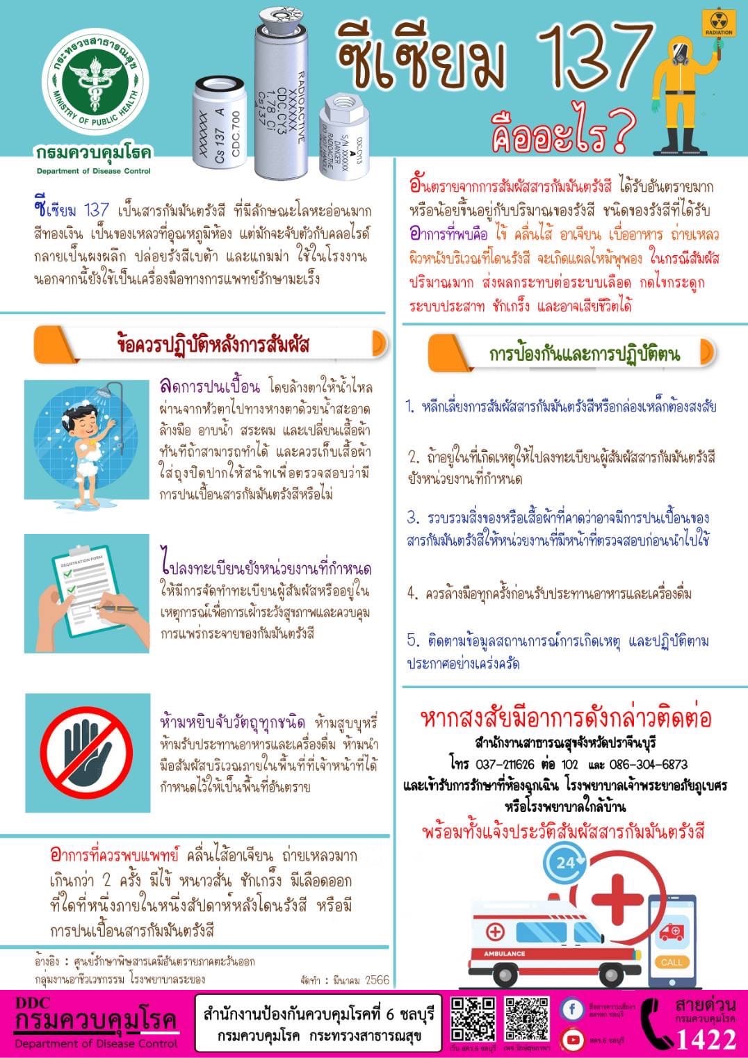 ซีเซียม-137 หาย อันตรายแค่ไหน! : อินโฟเควสท์