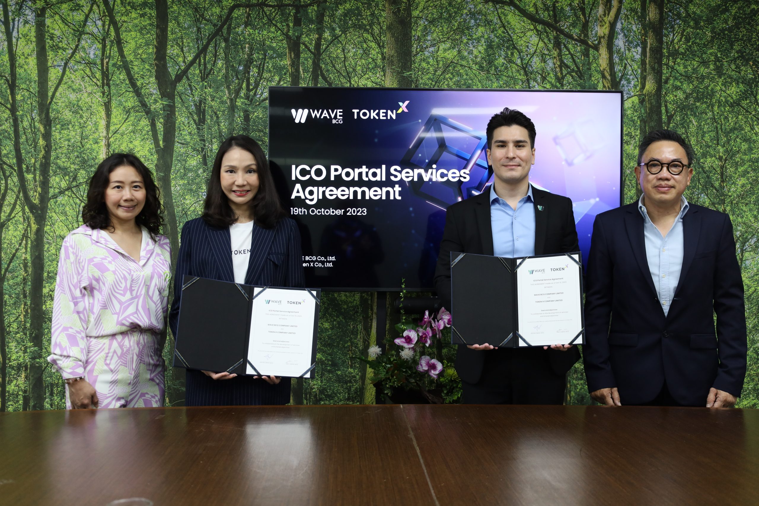 WAVE BCG และ Climate Offset Accelerator ร่วม Token X ศึกษาความเป็นไปได้ออก RECs โทเคน : อินโฟเควสท์